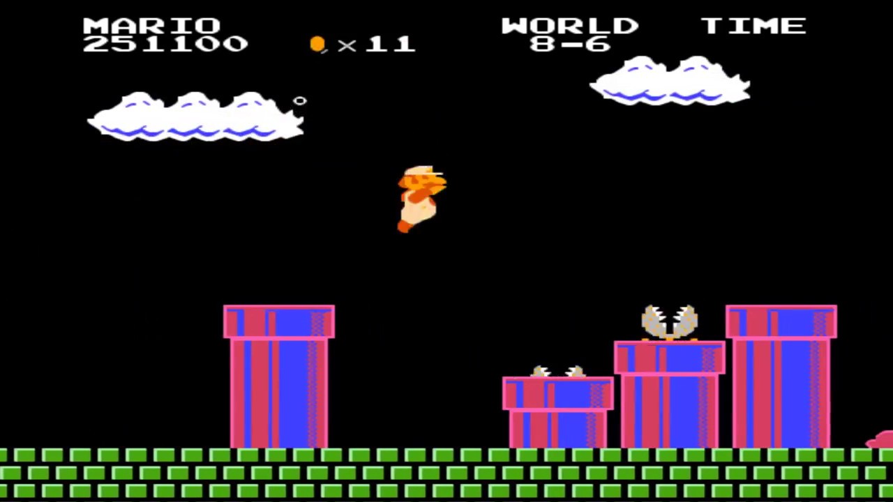 Super Mario Bros. World 8-4 Beyond (SMB ROM Hack) (Gameplay) - YouTube