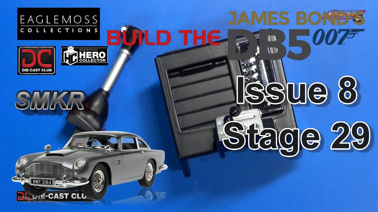 Build the Goldfinger Aston Martin DB5 Issue 8 Stage 29 - Monitor ...