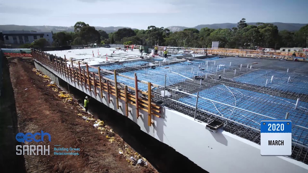 ECH 85 Smart Road, Modbury - Construction Time Lapse, June 2020 - YouTube