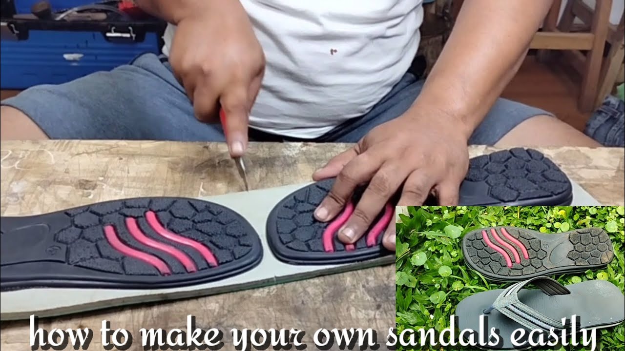 Make your own slippers___easy and faster - YouTube