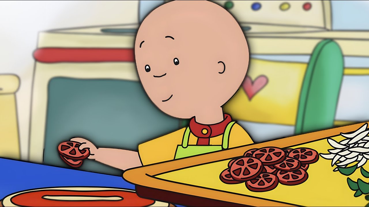 Caillou prepara una comida | Caillou Clásicos - YouTube