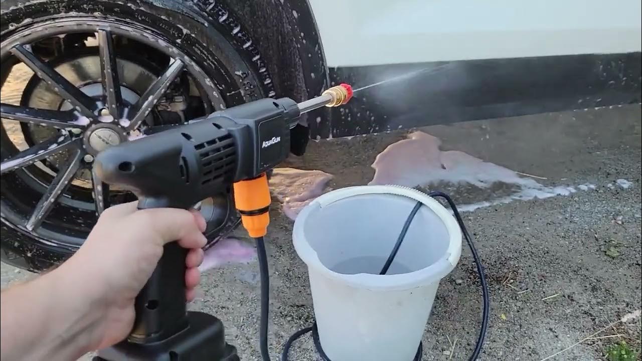 Мойка высокого давления Даджет AquaGun - YouTube