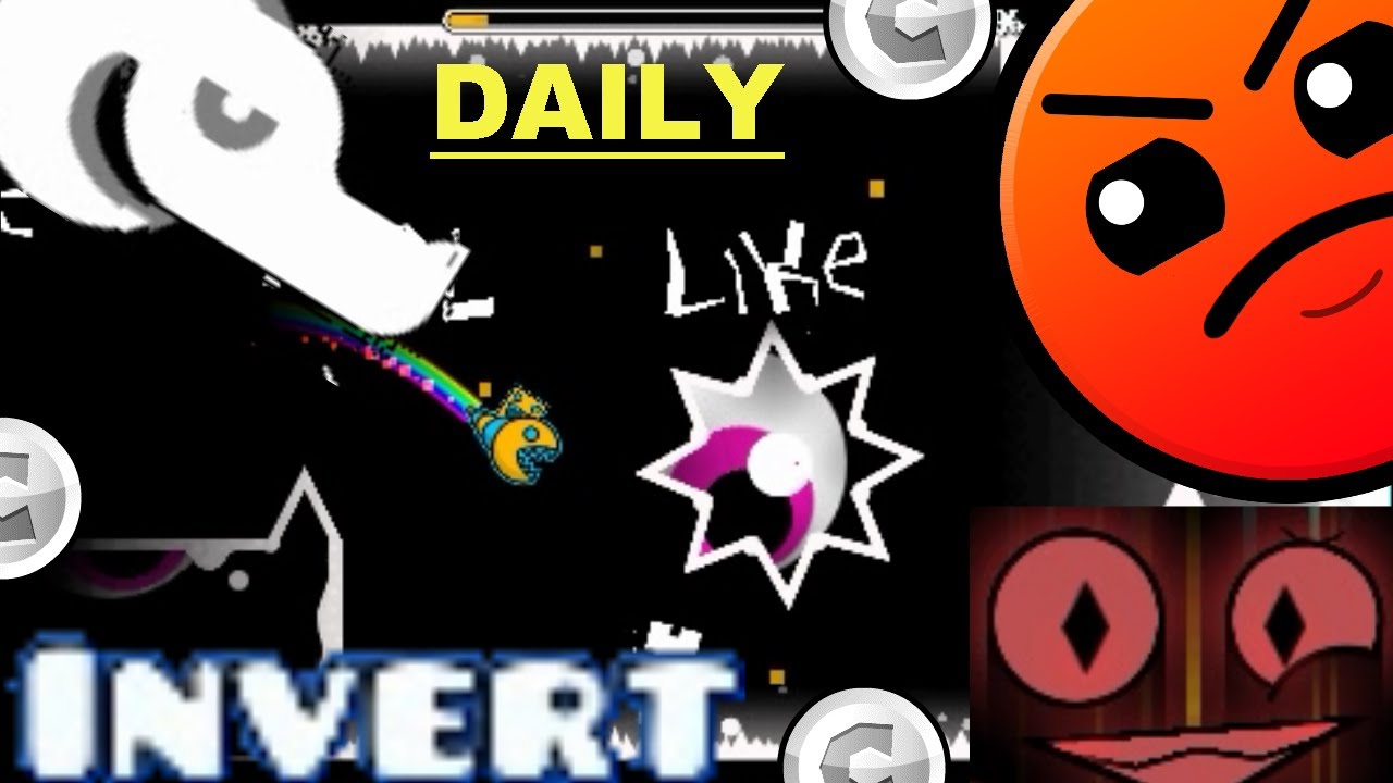 Invert by STUBBYPINATA | Geometry Dash 2.1 | Daily level 180 ...