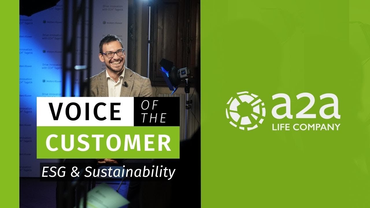 Leading the way to a sustainable future with CCH® Tagetik | Interview with A2A - YouTube