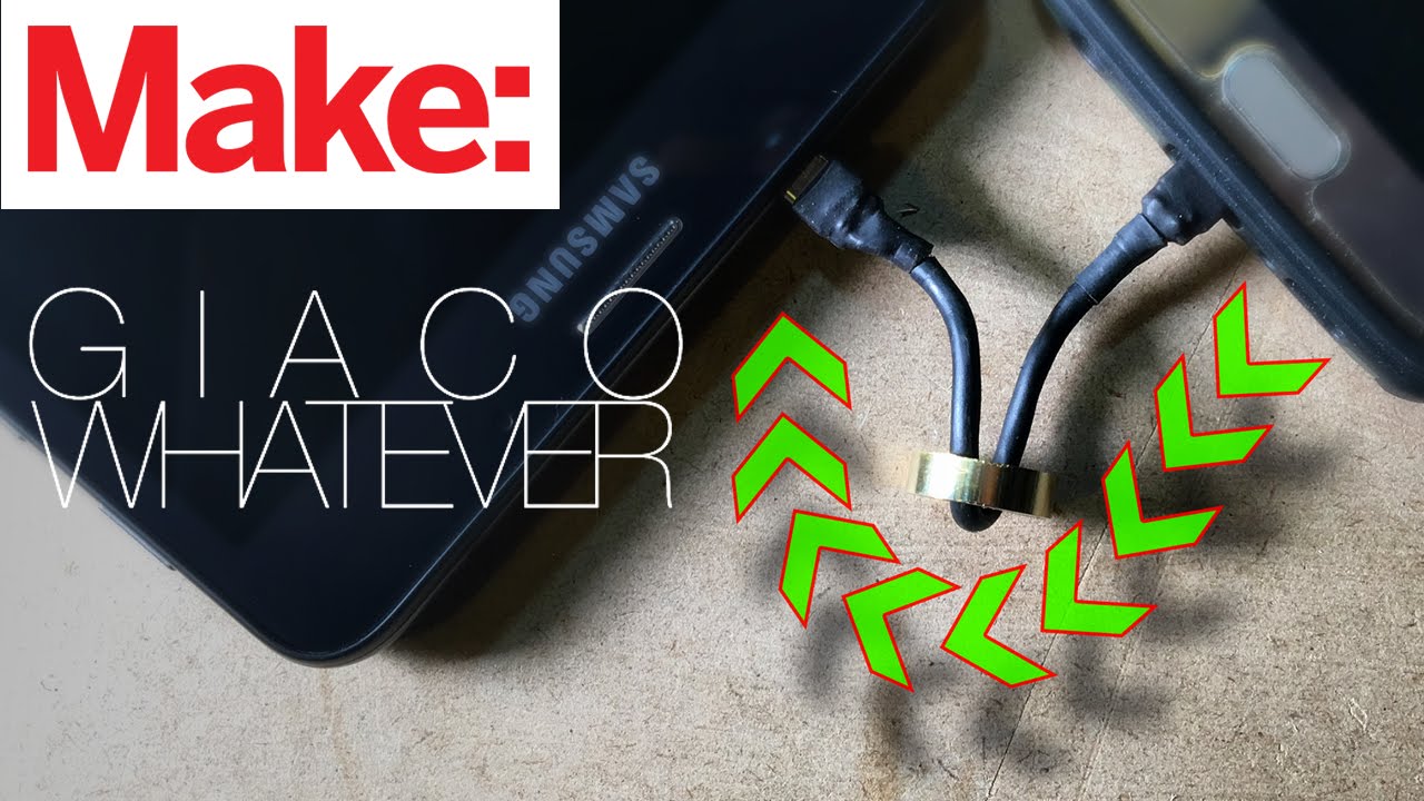 Giaco Whatever makes an OTG Charging Keychain - YouTube