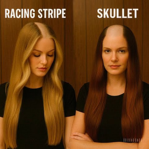 Racing Stripe or Skullet Haircut? - YouTube