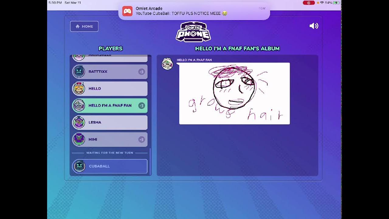 PLAYING GARTIC PHONE WITH FRIENDS AND YOU! Link in DESC! - YouTube