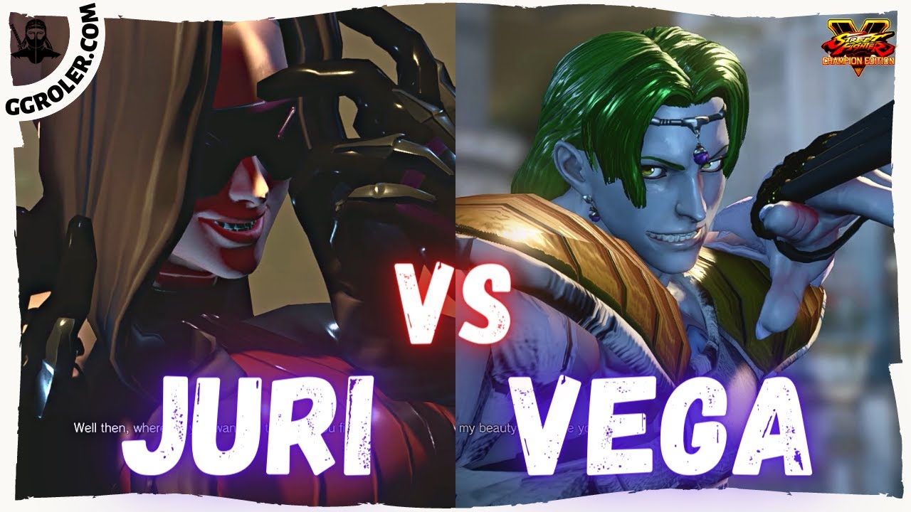 SFV:CE Juri VS Vega [PC MOD] - YouTube
