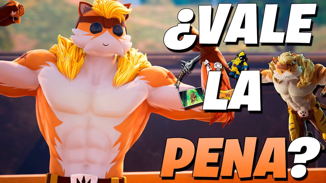 ¿VALE LA PENA COMPRAR LA SKIN DE DIENTES DE GATO? | Fortnite: Battle ...