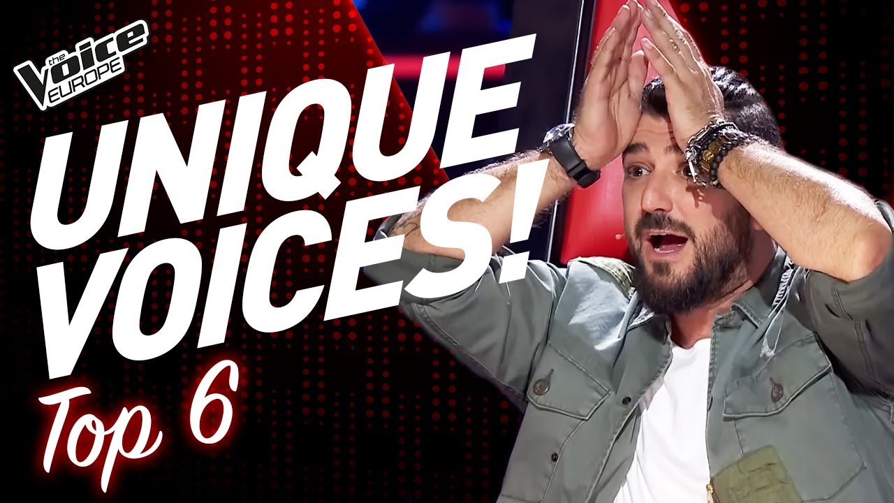 Incredible UNIQUE VOICES on The Voice! (Part 3) | TOP 6 - YouTube