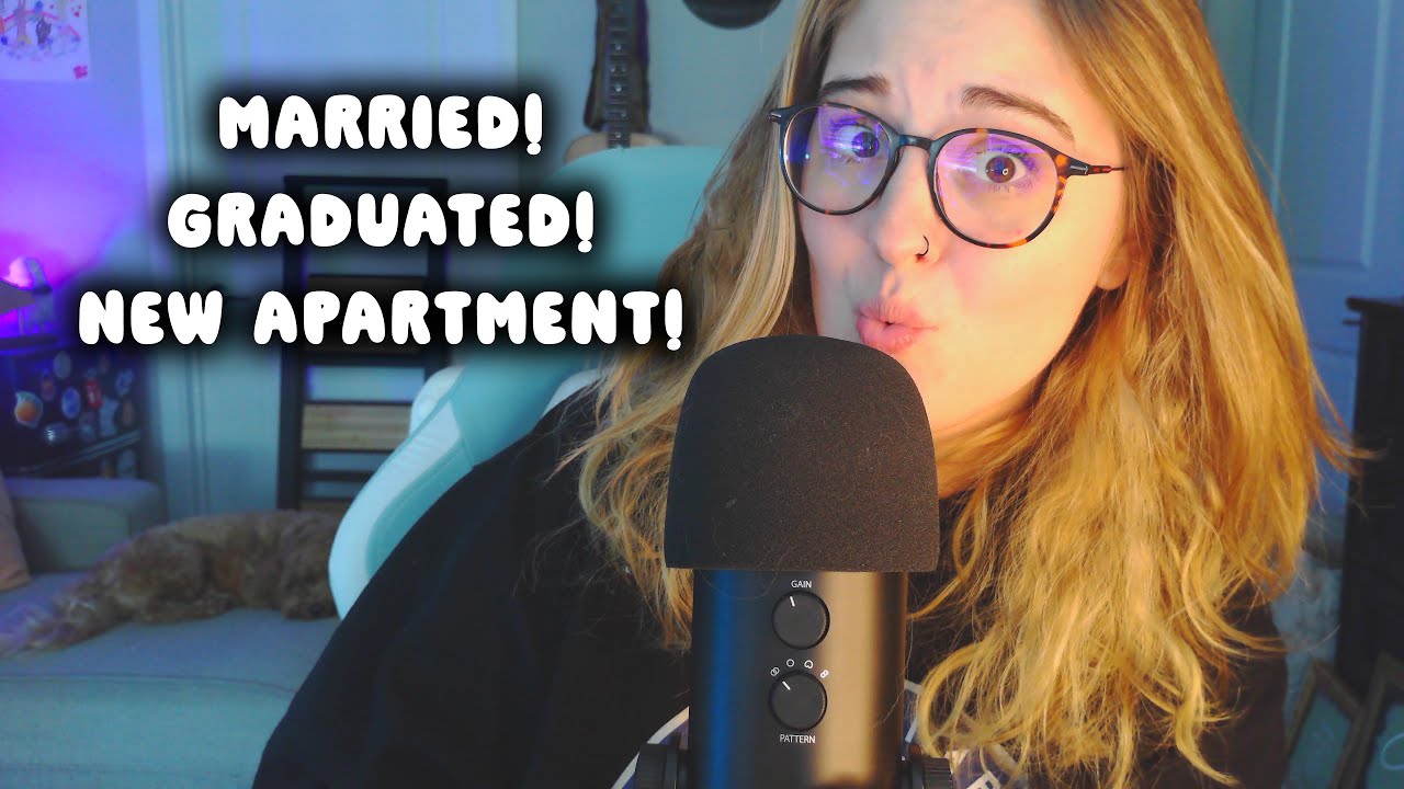 ASMR Cozy Whispering and Storytime (I Got Married!!!) - YouTube