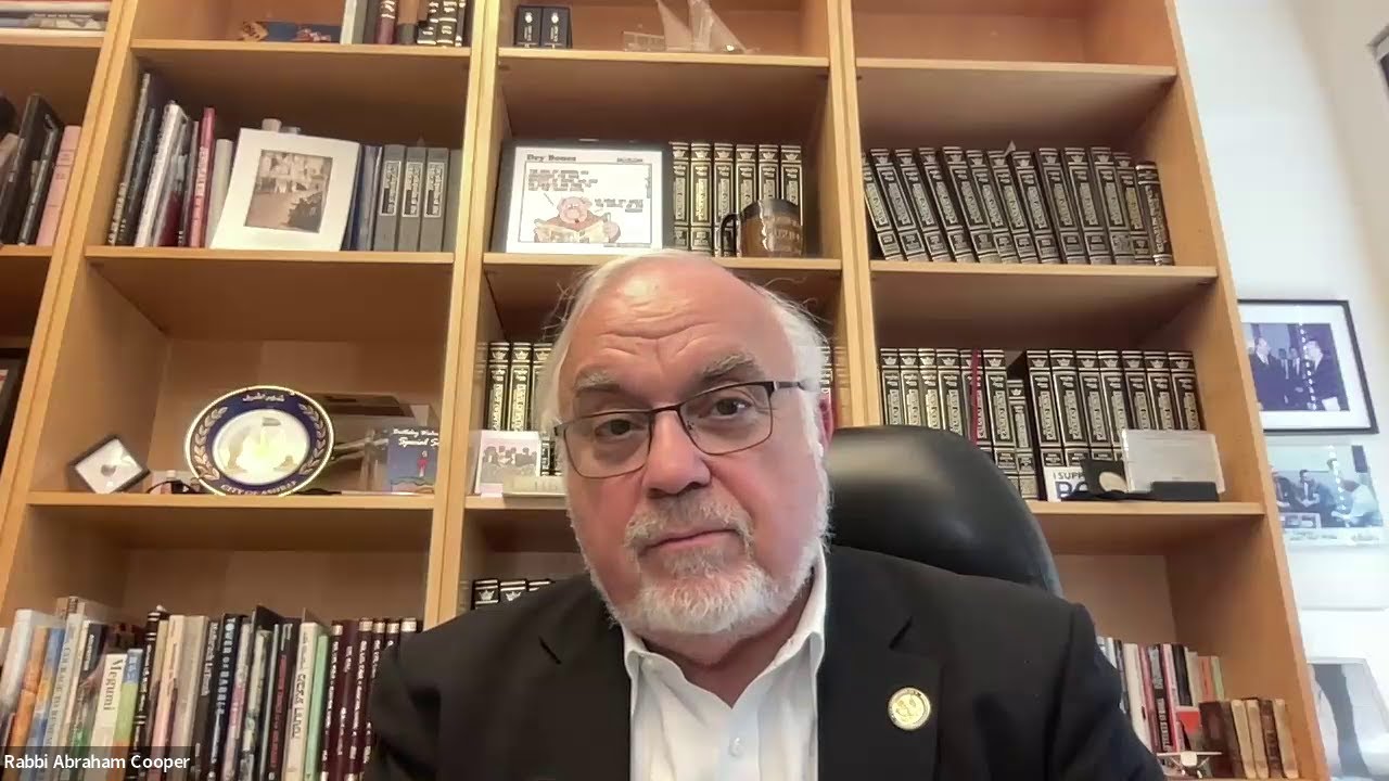 The Challenge of Combating Anti-Semitism: A Conversation with Rabbi ...