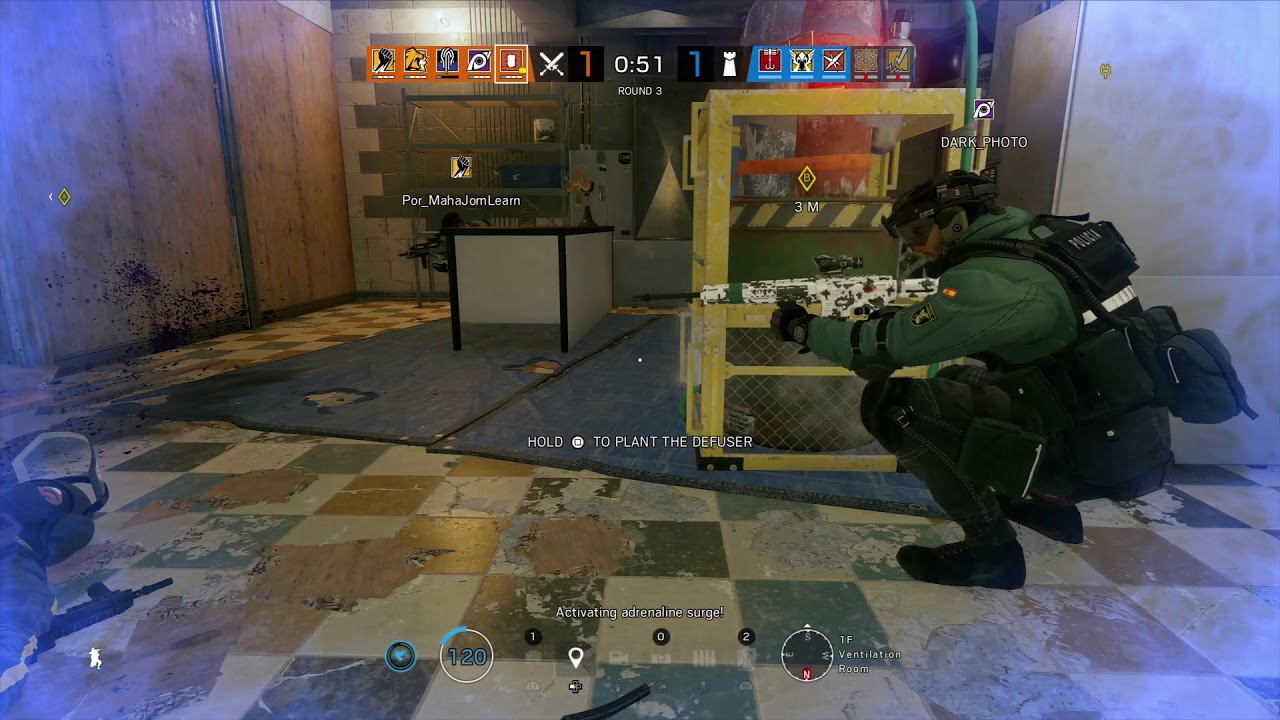 Tom Clancy's Rainbow Six® Siege_Defusing bomb is my job. - YouTube