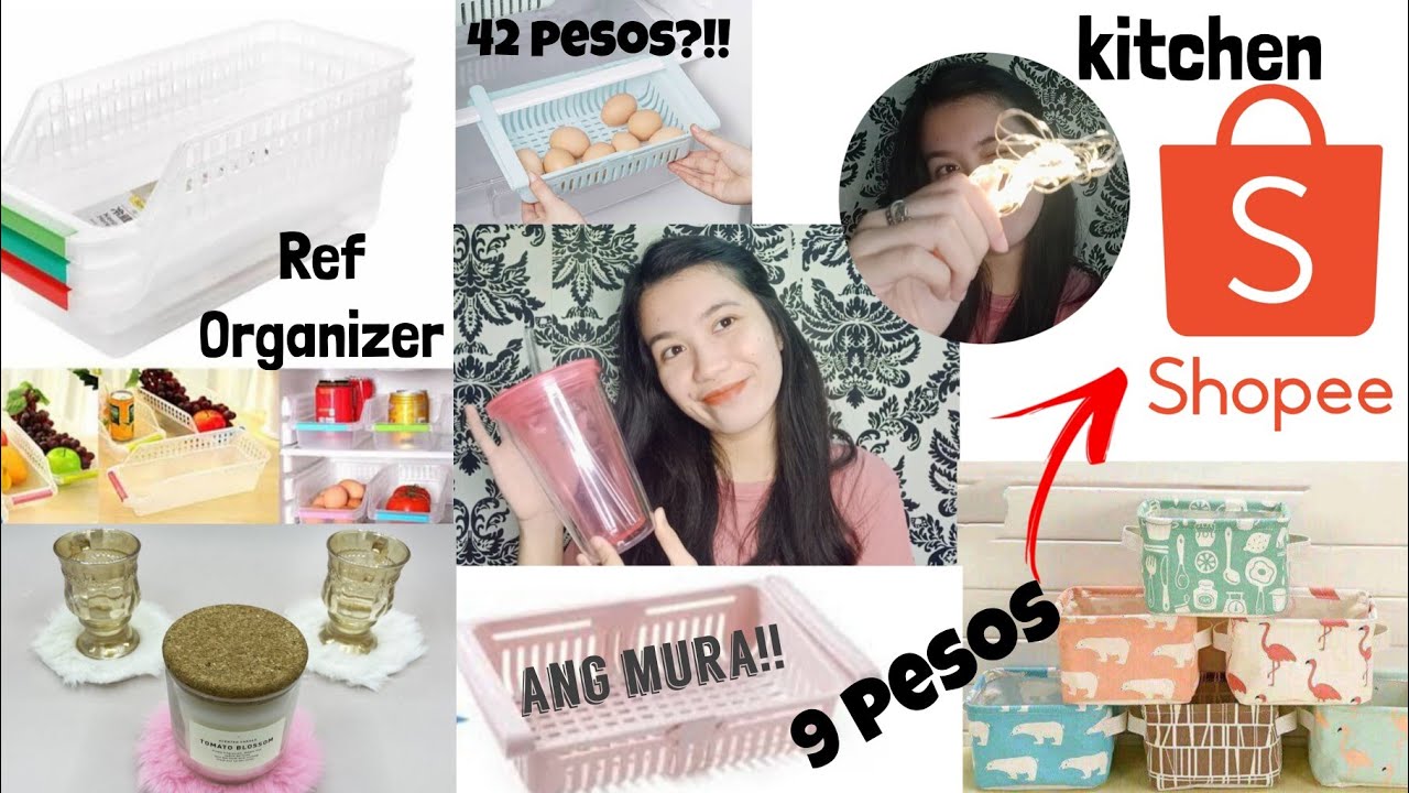 Shopee Haul Ref Organizer, Decorations and More - YouTube
