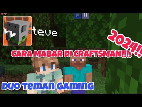 TUTORIAL MABAR SAMA TEMAN DI GAME CRAFTSMAN 2024!!! | Duo Teman Gaming - YouTube