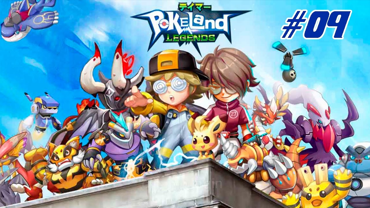 POKELAND LEGENDS #9 - NUEVO POKEMON ARON - YouTube
