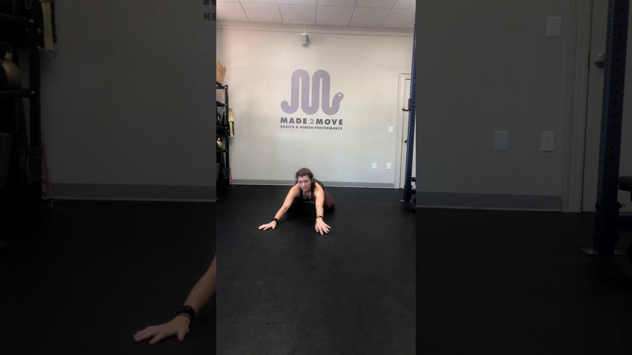 Child’s Pose with arm rotation - YouTube