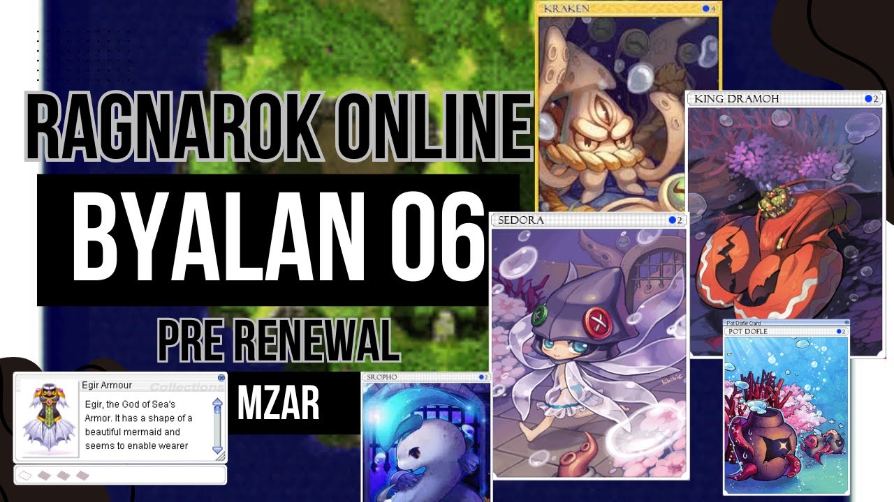 RAGNAROK ONLINE PRE RENEWAL BYALAN DUNGEON | ENTER THE KRAKEN | PORING ...