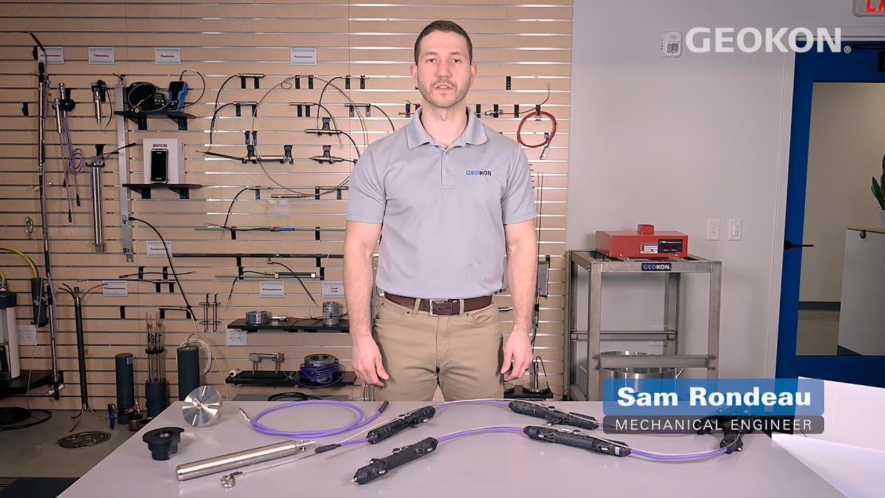 Model 6140 MEMS Vertical In-Place Inclinometer String Installation ...