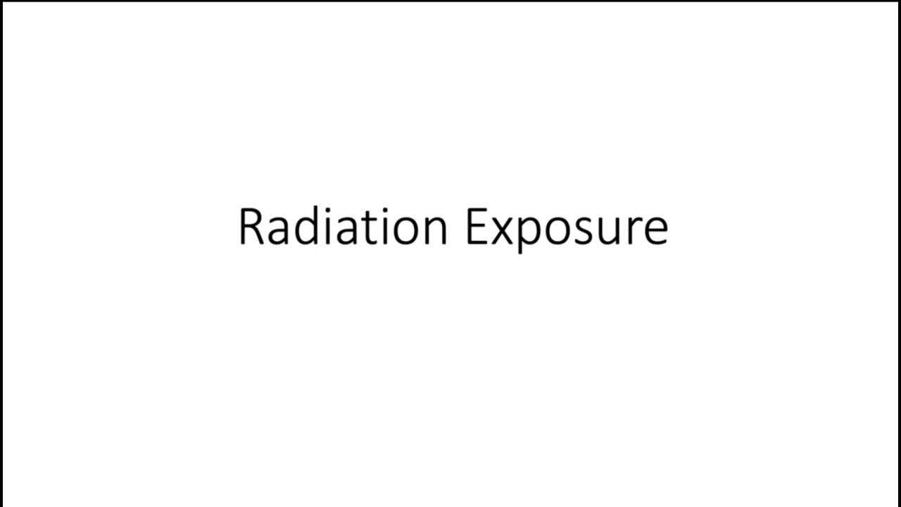 Radiation Exposure in Space - with Dr. Jay Buckey - YouTube