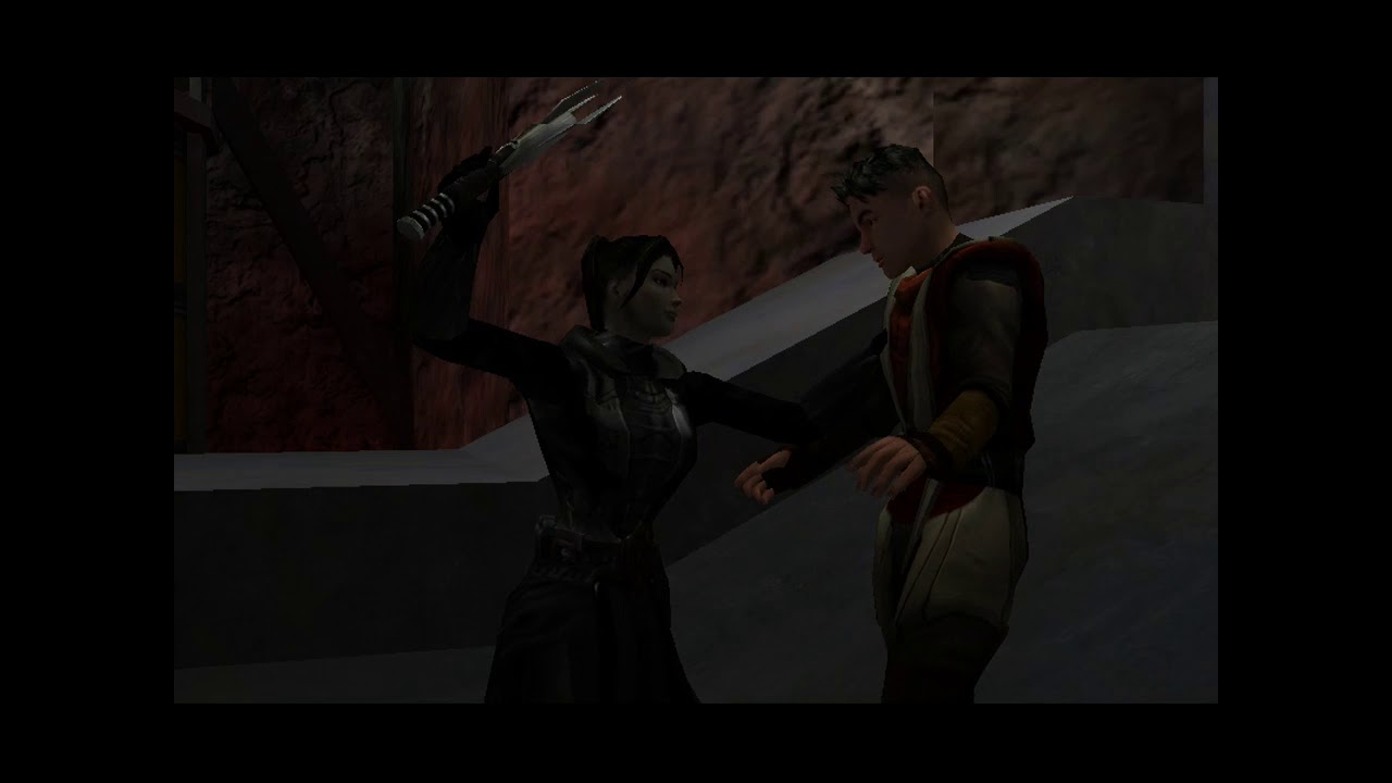 Star Wars Jedi Knight: Jedi Academy. Jaden tue Rosh et passe du côté ...