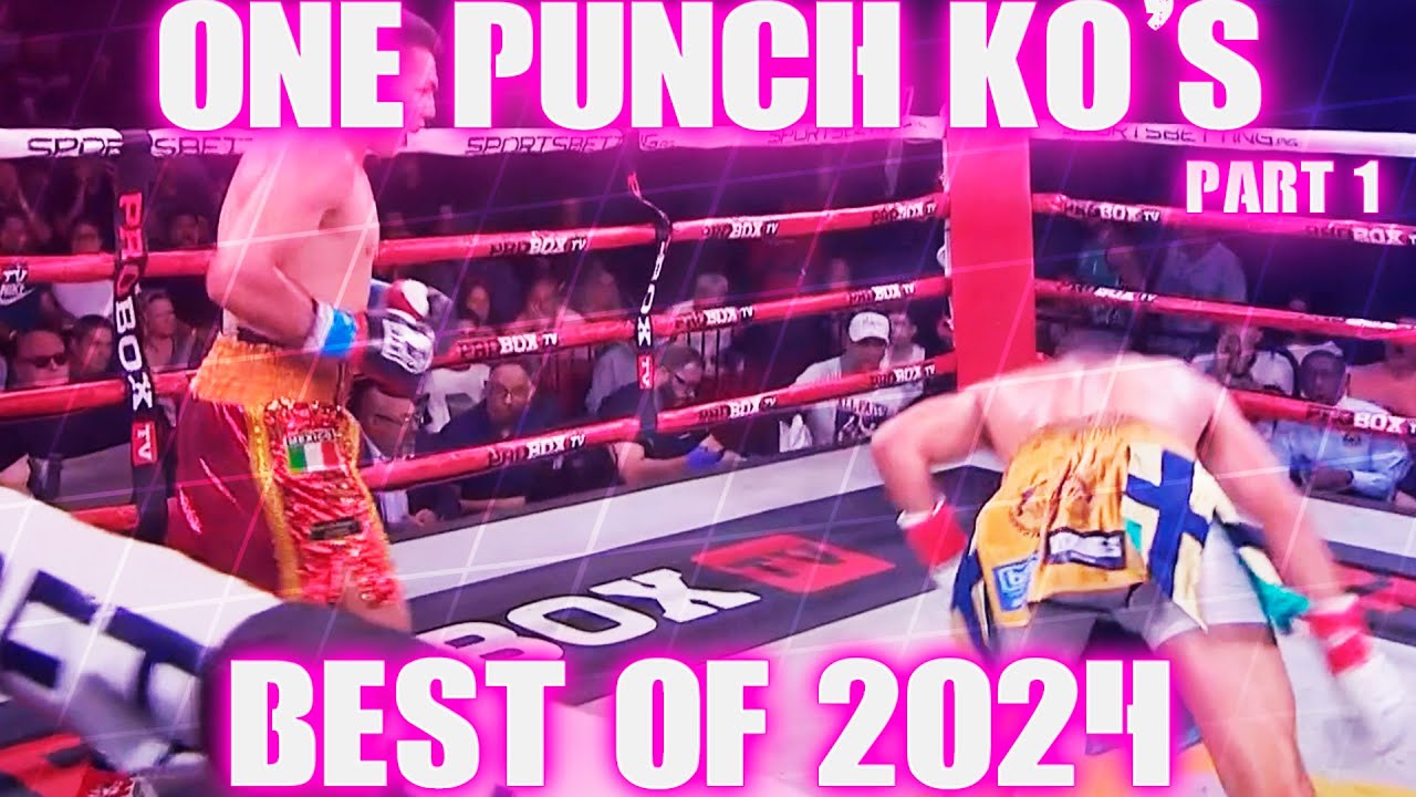 One Punch Knockouts | Best of 2024 | Part 1 #boxinglegends - YouTube