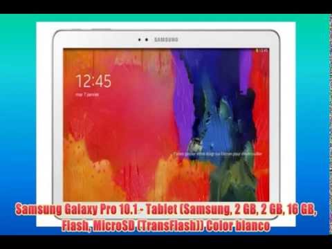 Samsung Galaxy Pro 10.1 - Tablet (Samsung 2 GB 2 GB 16 GB Flash MicroSD ...