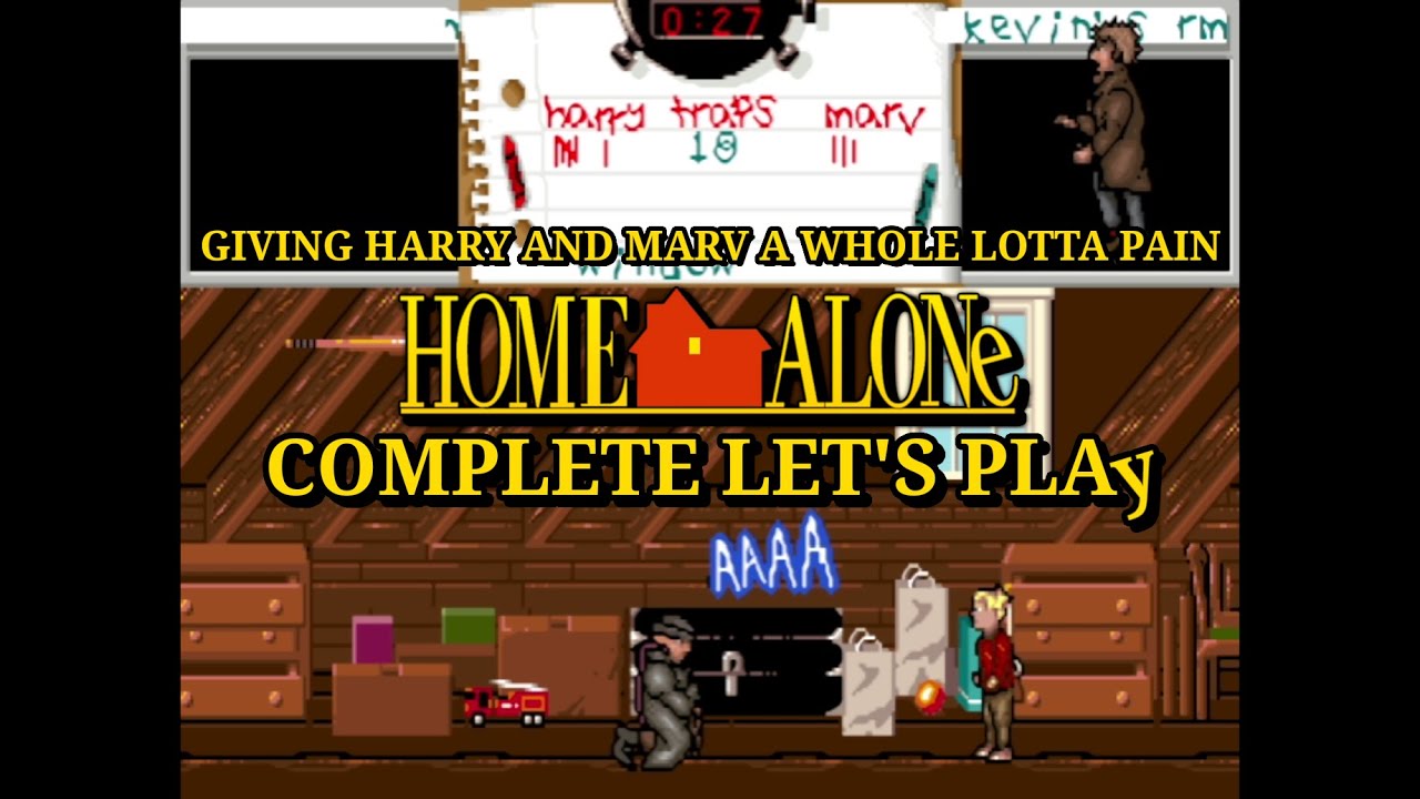 Home Alone (DOS) - complete let's play (w commentary) - YouTube