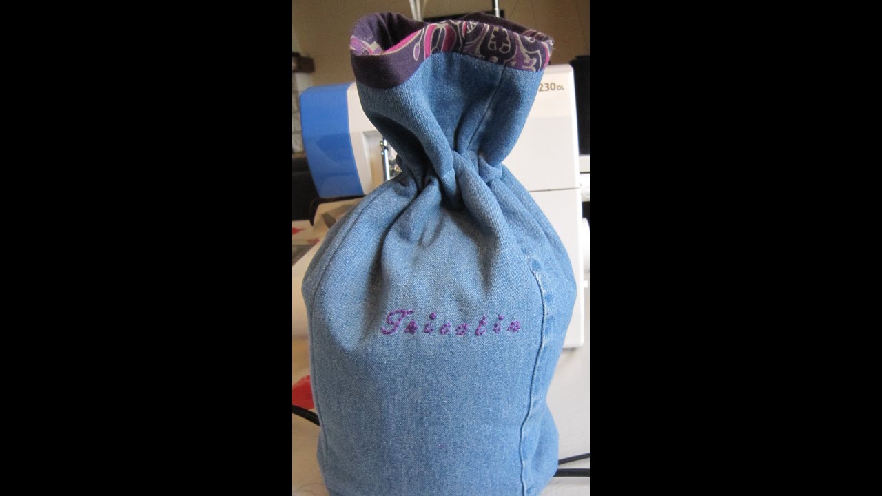 Couture : Calculer les dimensions d'un pochon et coudre un pochon ...