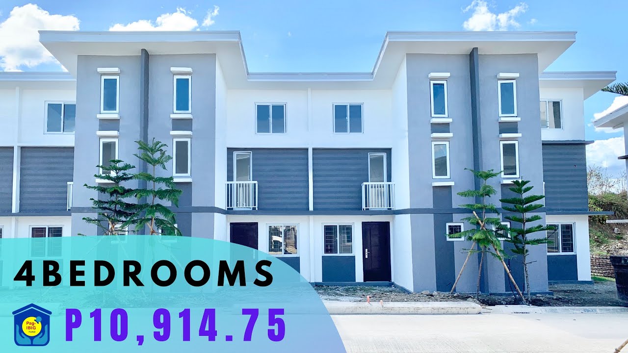 3 Storey/4 Bedroom Townhouse Units @ Garden Villas Tanza Cavite - YouTube