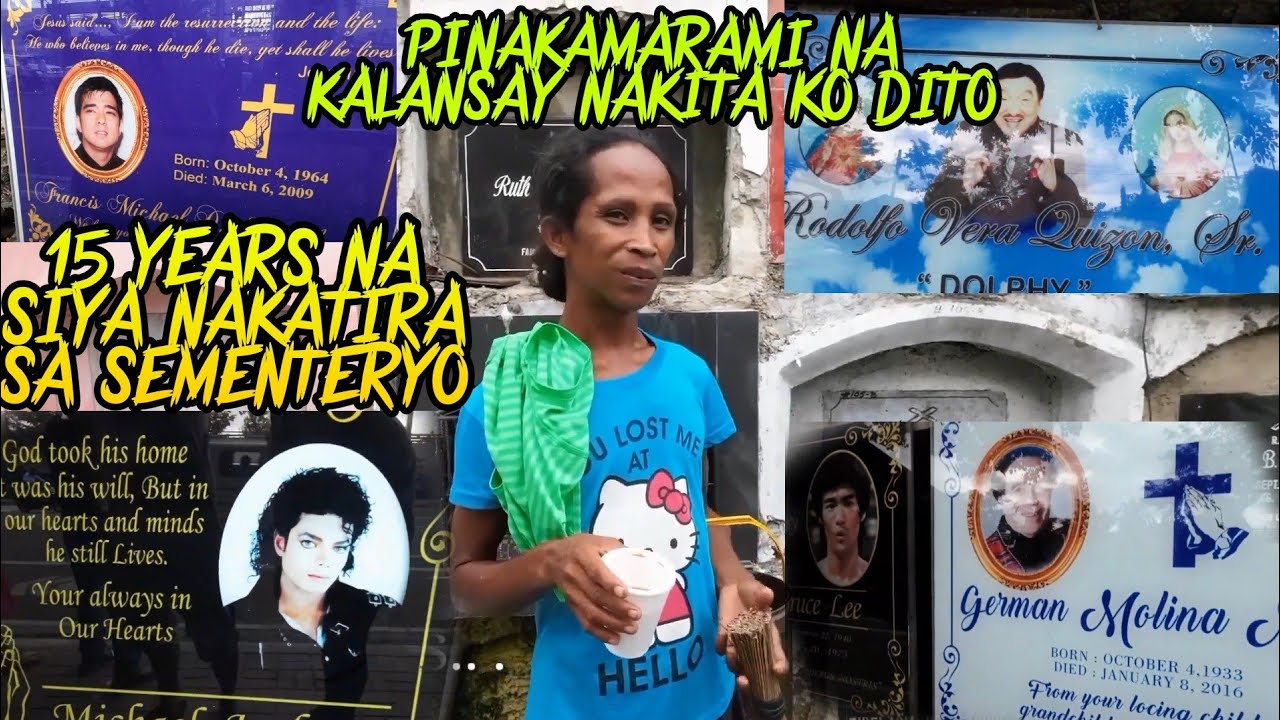 Lapida Ng Mga SIKAT NA ARTISTA At Gabondok Na Kalansay Ng Tao (reapload ...