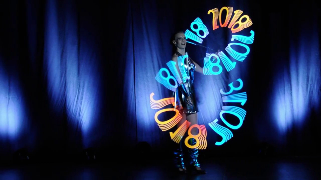 LED Spinning - Show Preview - YouTube