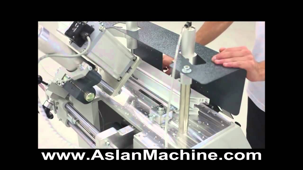 FT-386 Automatic Weep hole Opening Machine / Water Slot Machine - YouTube