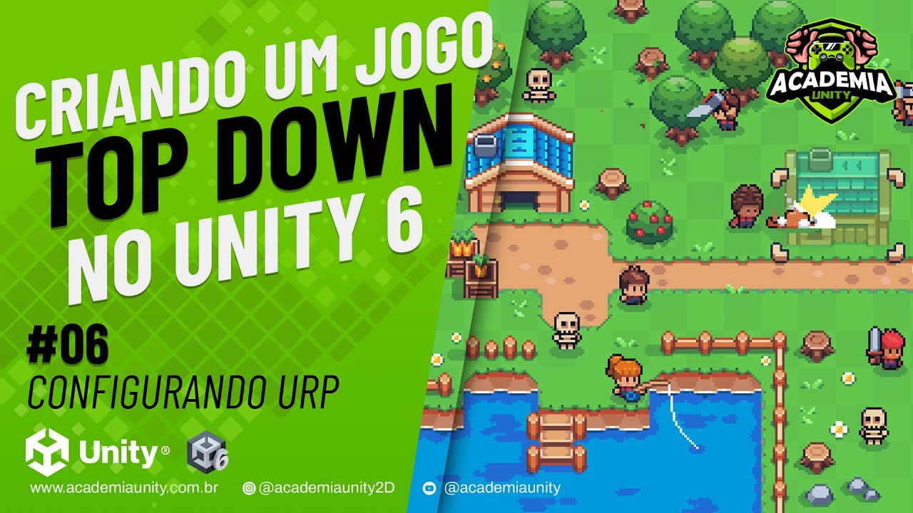 Unity 6: Curso Top-Down - Configurando o URP ( Universal Render Pipeline ) #6 - YouTube