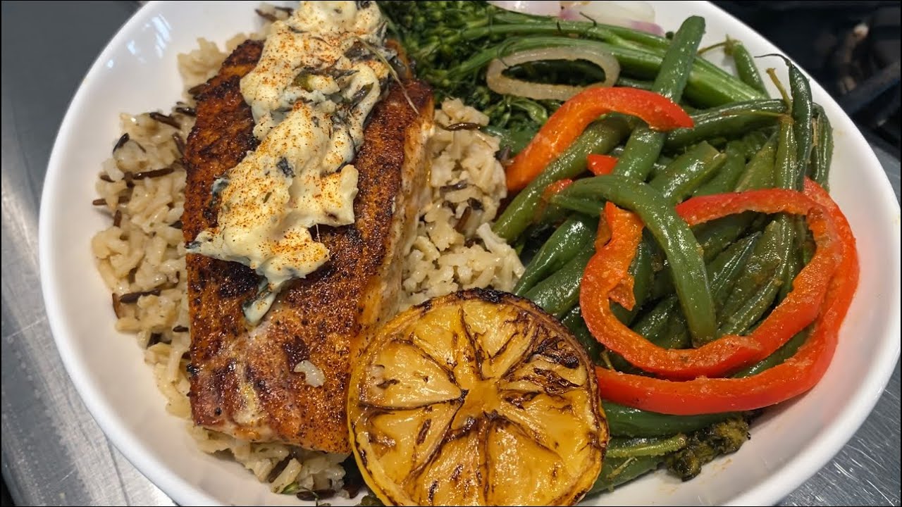 Stuffed Salmon Dinner | Quick & Easy Meal Ideas - YouTube