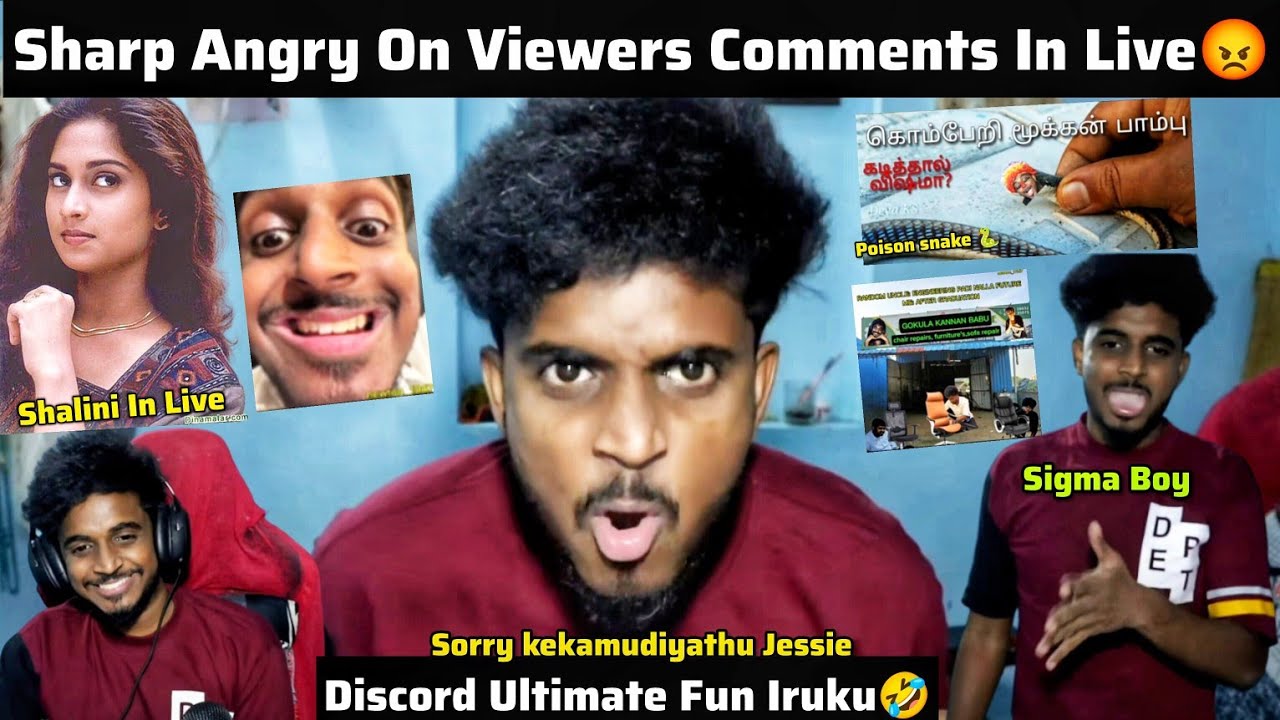 Sharp Angry on Viewers Comments Ask Sorry😡|Shalini Superchat Issue🤣 ...