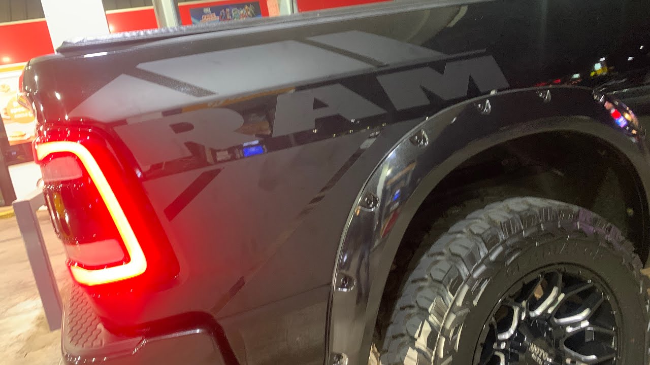 Dodge Ram Tailgate Decal Installation - YouTube