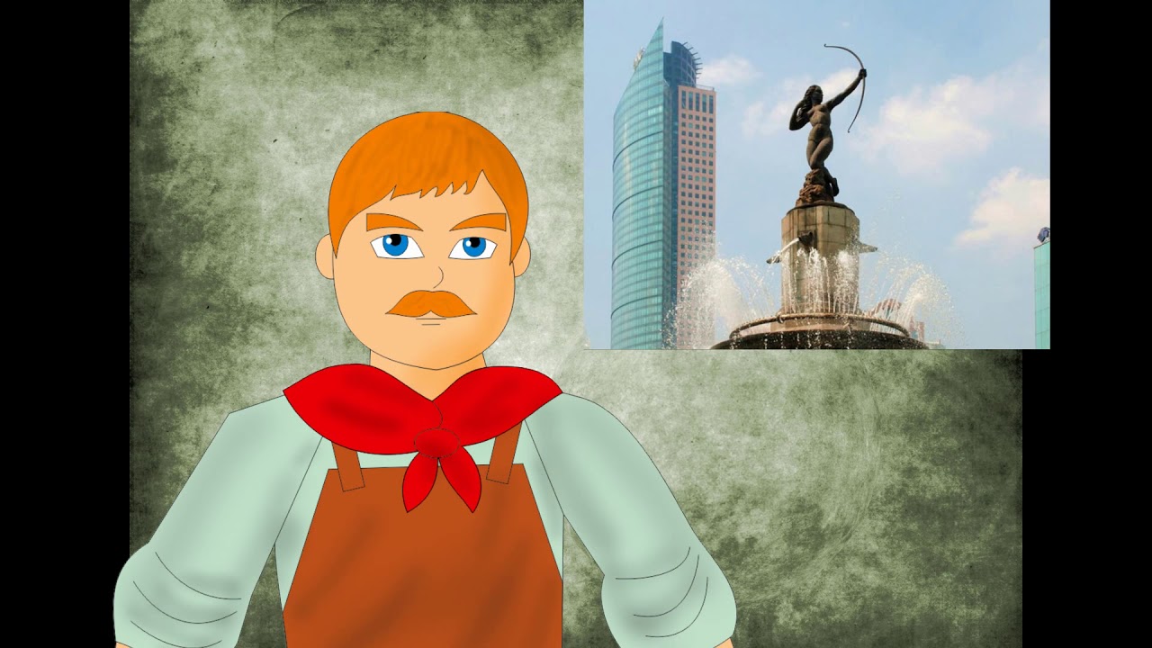 La historia del monumento del rey Coliman - YouTube