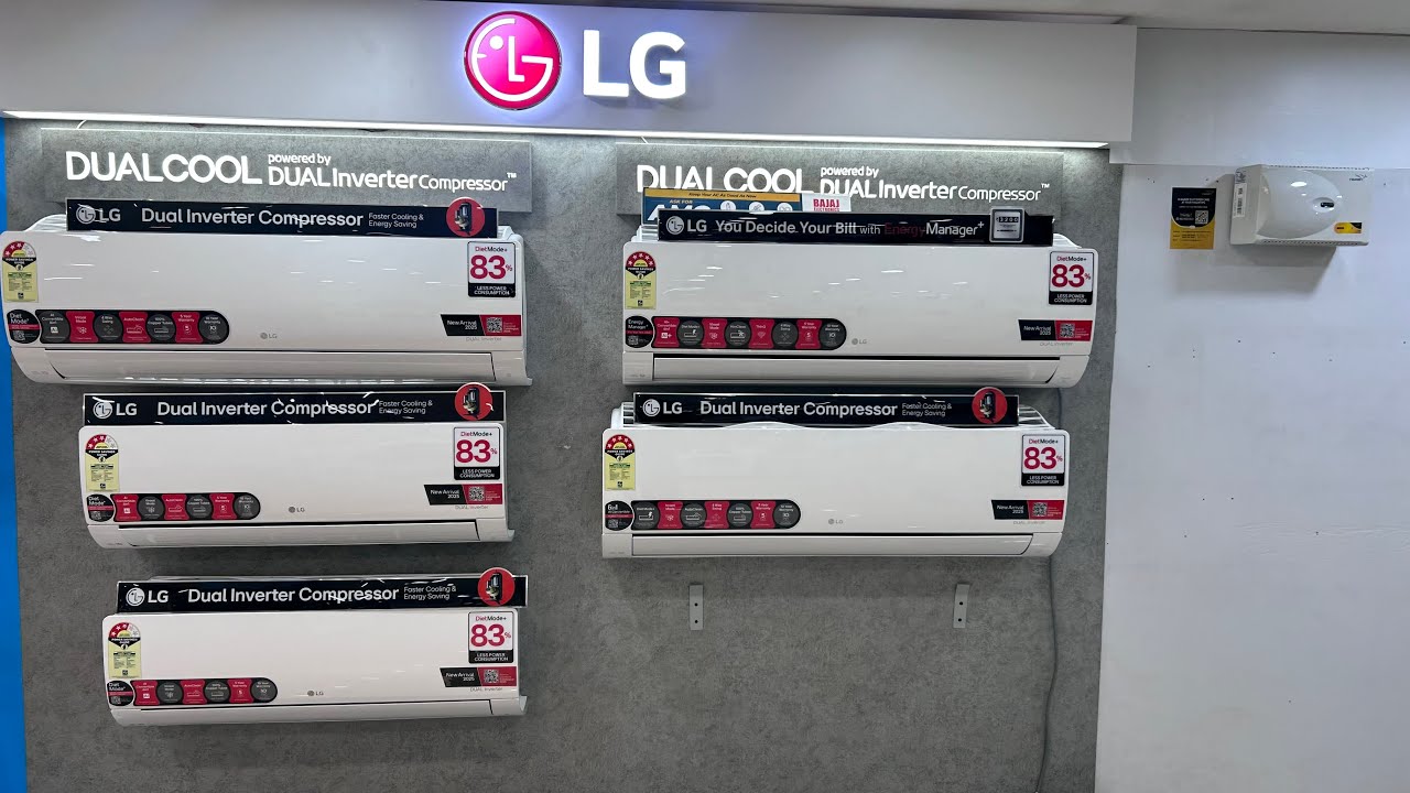 LG Split AC Models 2025 // Best split AC brand - YouTube