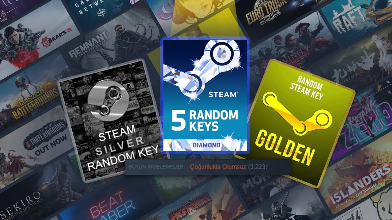 Steam Random Key ALMAYIN! - YouTube