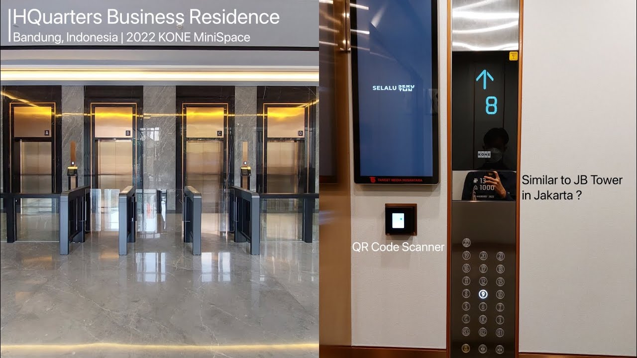 QR Code to Access the Elevator - KONE MiniSpace Elevator at HQuarters ...
