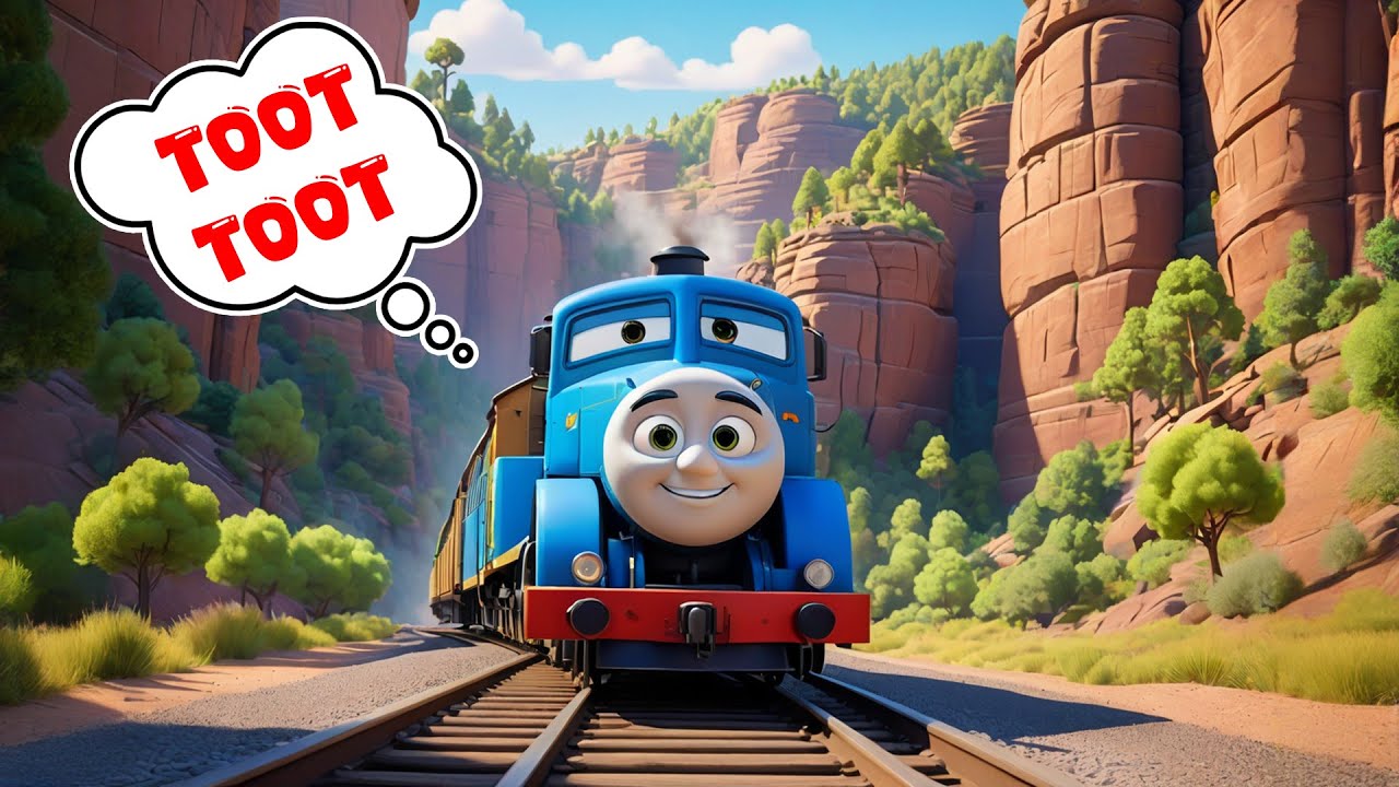 Tilly the Brave Little Train #learnenglish #kidslearningvideos # ...