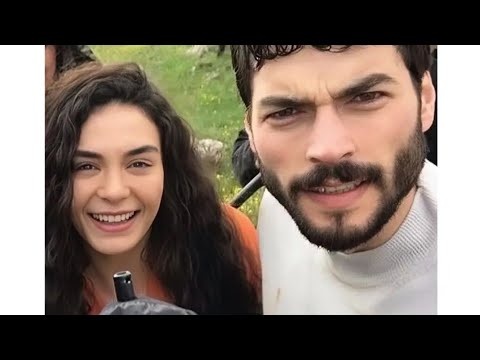 Ebru Şahin e Akin Akinözü di Hercainin Set#ebruşahin