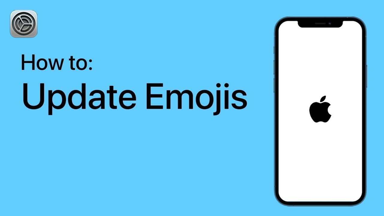 How to Update Emojis on Your iPhone - YouTube