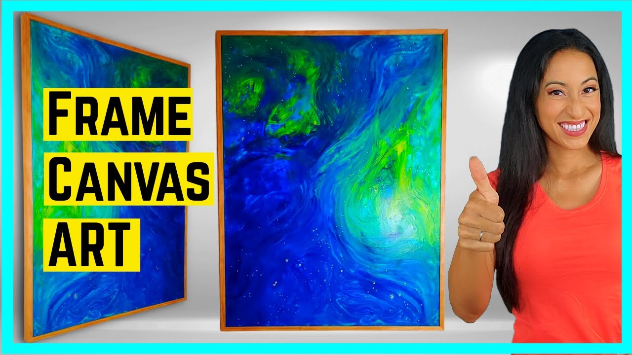 How To Frame A Canvas Painting Frame Canvas Painting DIY Canvas how-to-frame-a-canvas-painting-frame-canvas-painting-diy-canvas