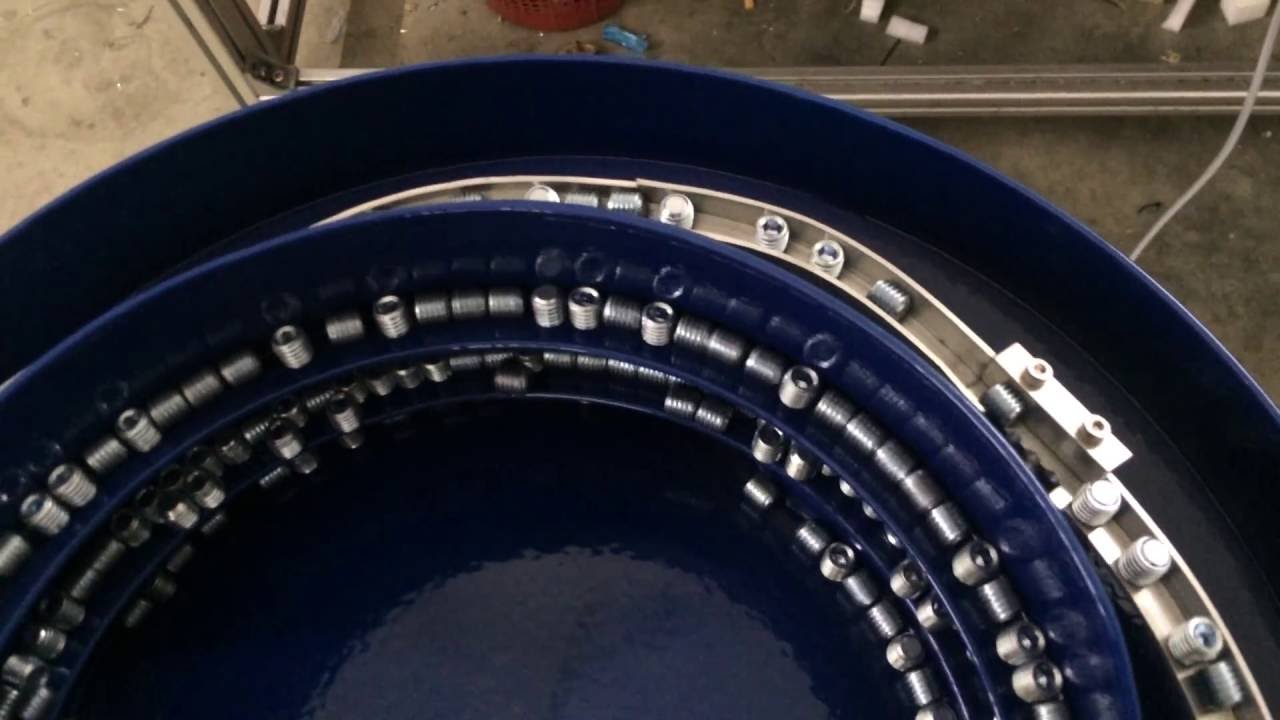 SET SCREW BOWL FEEDER WITH SINGULATOR SYSTEM - YouTube