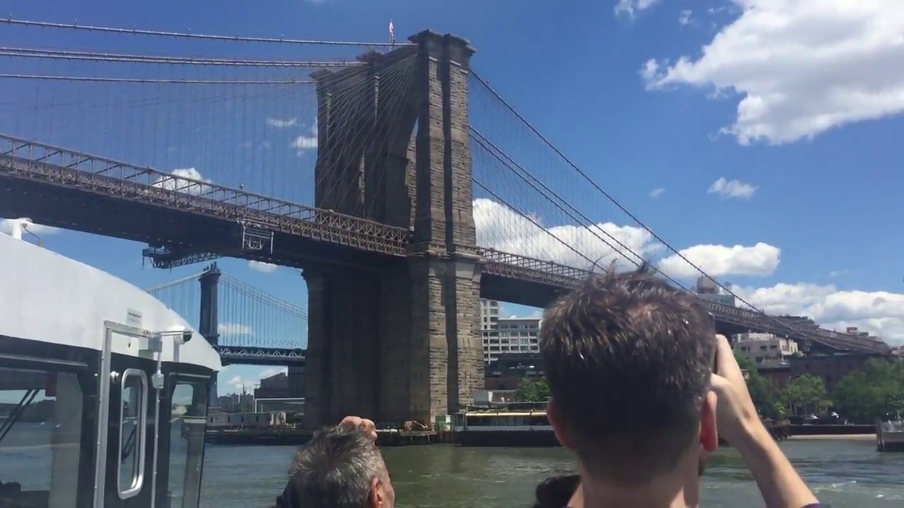 NYC ferry (Bay Ridge to Wall street) - YouTube