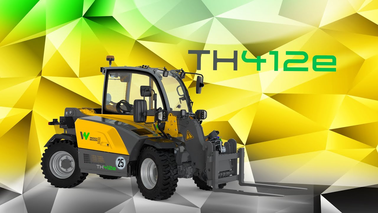 Bauma 2022 Neuheit: Entdecken Sie den TH412e, der erste elektrische ...