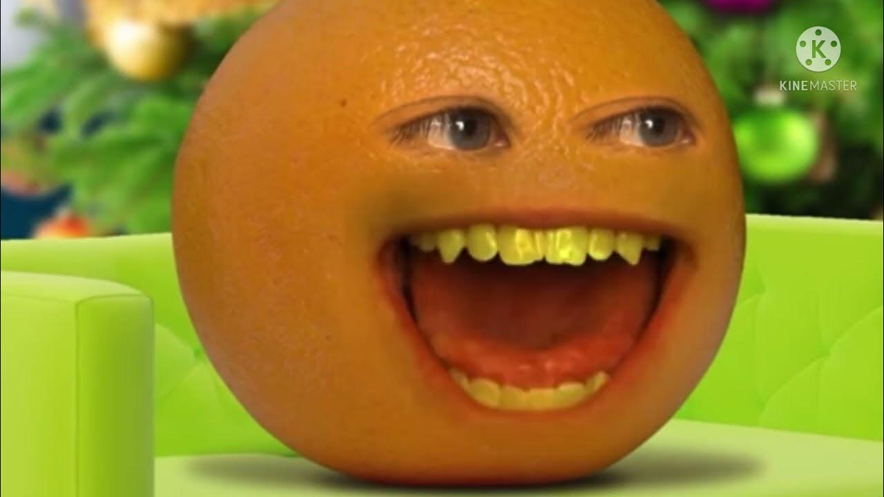 Annoying orange sings for 1 minute straight - YouTube