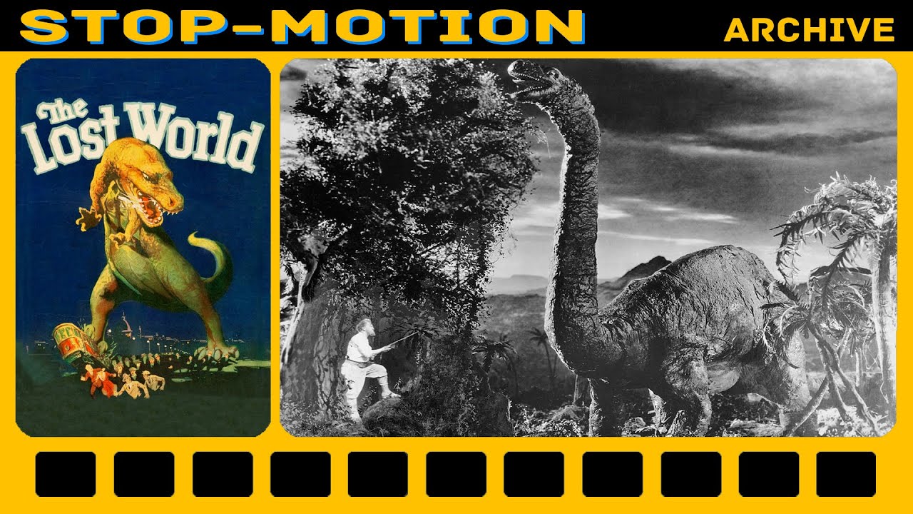 The Lost World (1925) Stop Motion Shots - YouTube